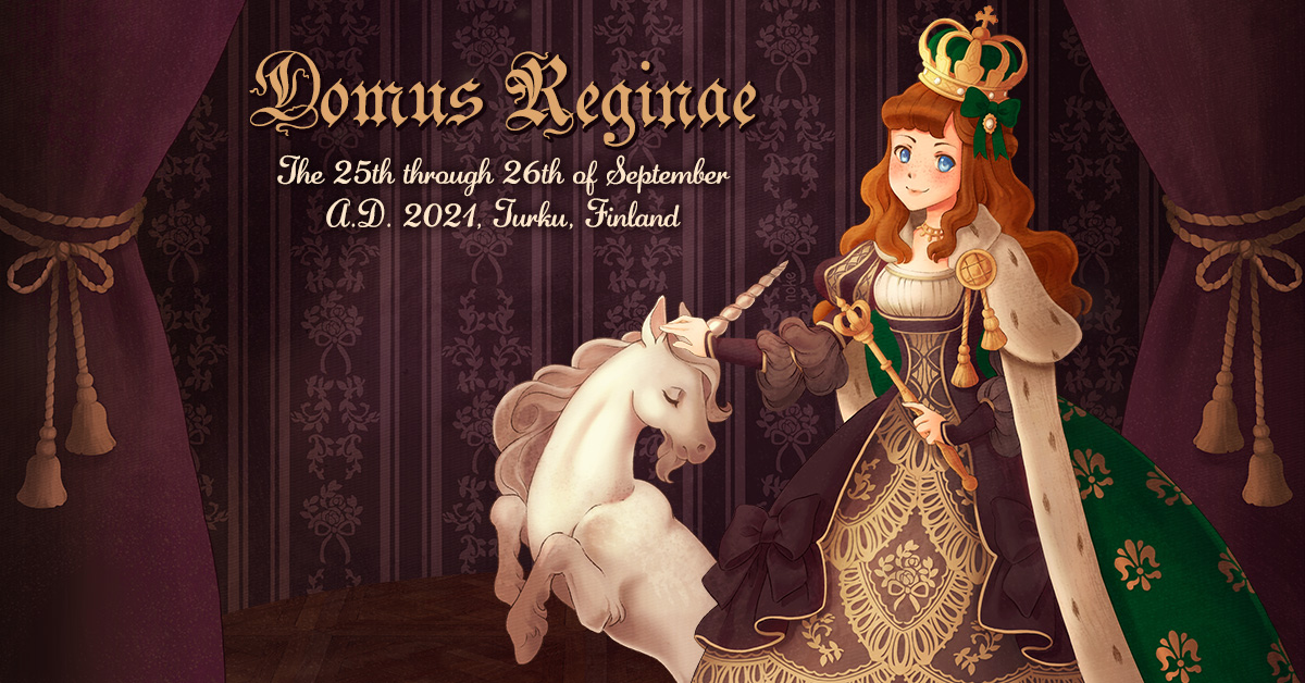 Domus Reginae • 25.-26.9.2021 • Turku, Finland – Hellocon